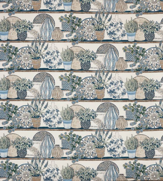 Clerkenwell Fabric in Porcelain by Prestigious Textiles | Jane Clayton
