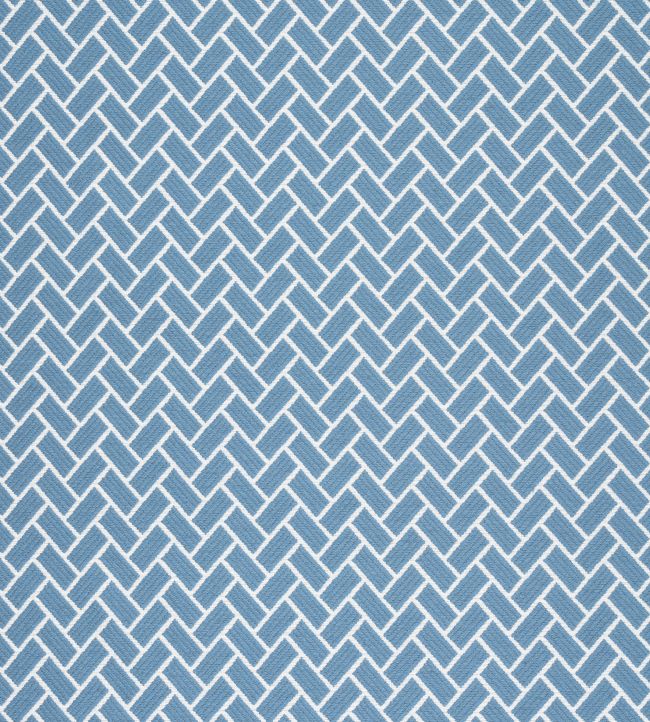 Cobblestone Fabric in Cornflower by Thibaut | Jane Clayton