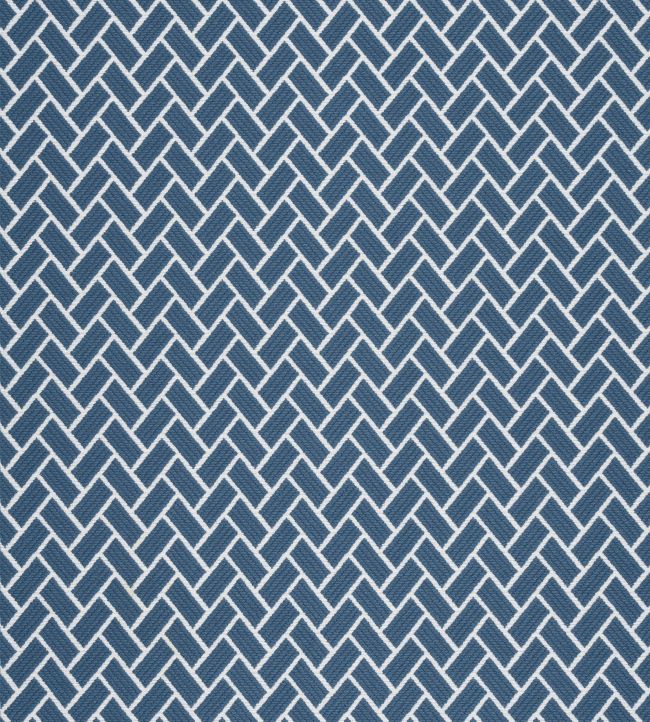 Cobblestone Fabric in Indigo by Thibaut | Jane Clayton