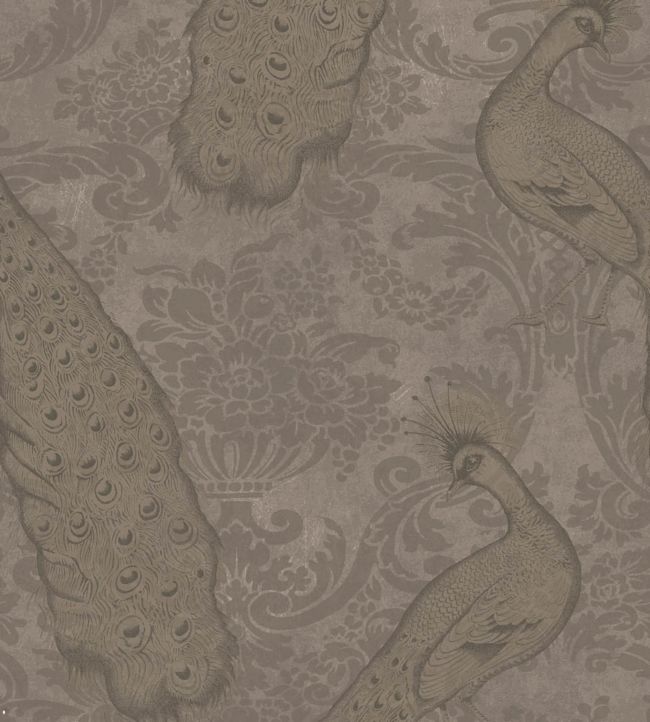 Byron Wallpaper by Cole & Son in Silver | Jane Clayton