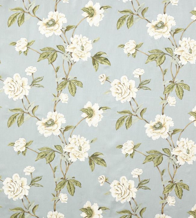 Selena Fabric by Colefax And Fowler in Blue | Jane Clayton