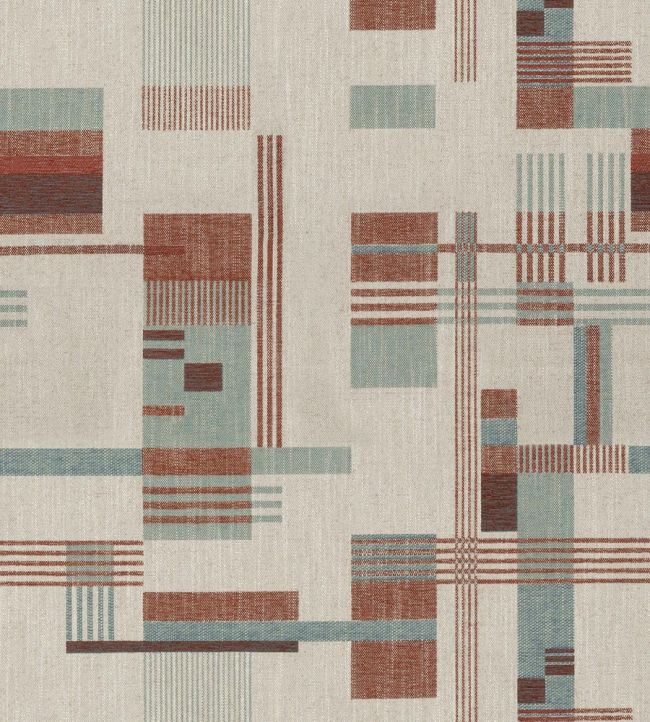 Colony Fabric in Blue by Nobilis | Jane Clayton