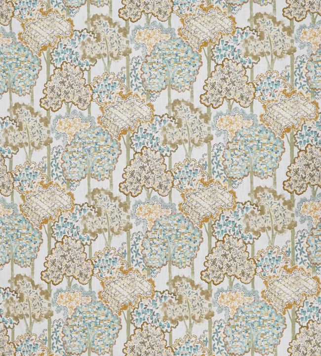 Copsewood Fabric in Sage by Jim Thompson No.9 | Jane Clayton