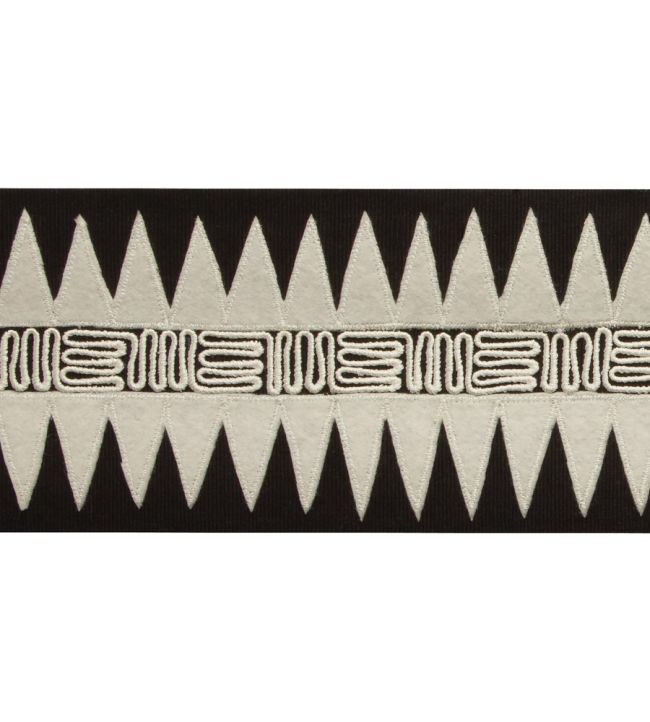 Corrales Applique Border Trimmings in Pinon by Samuel & Sons | Jane Clayton