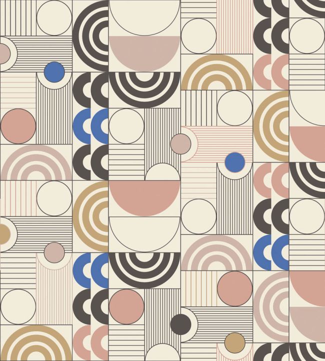 Cosmopolitan Wallpaper in Floral Rose by Borastapeter | Jane Clayton