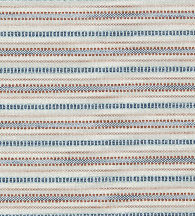 Cove Fabric in Indigo/Rust by Harlequin | Jane Clayton