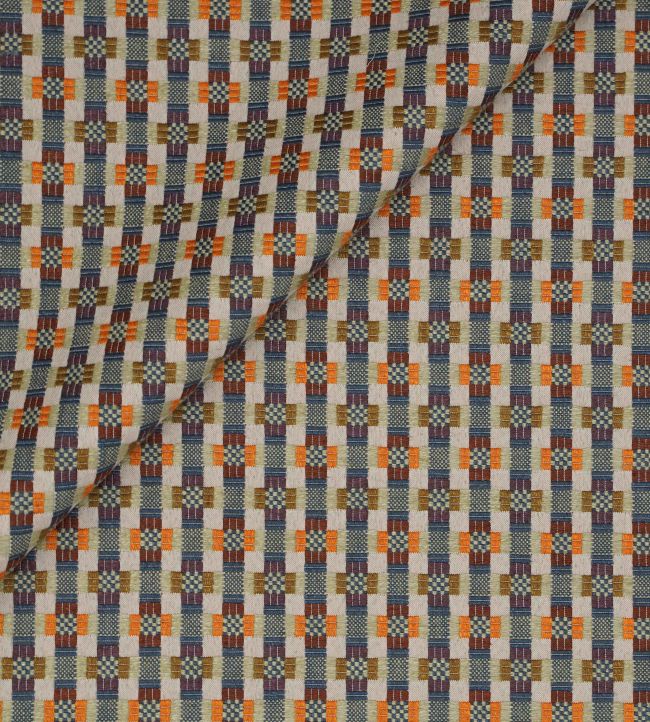 Coverlet Fabric in Copper by Jim Thompson No.9 | Jane Clayton