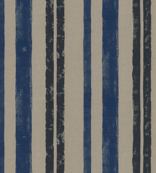 Crafted Stripe Fabric in 585 by Zimmer + Rohde | Jane Clayton