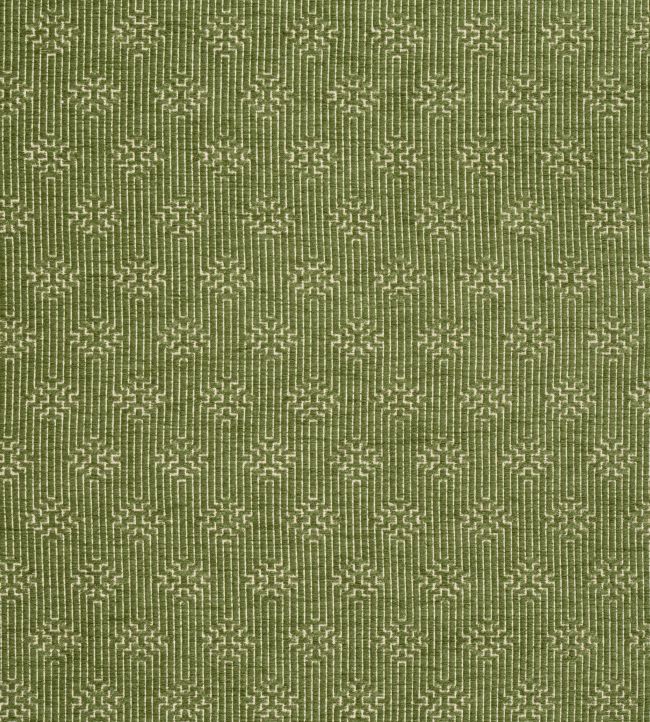 Crete Fabric in Olive by Thibaut | Jane Clayton