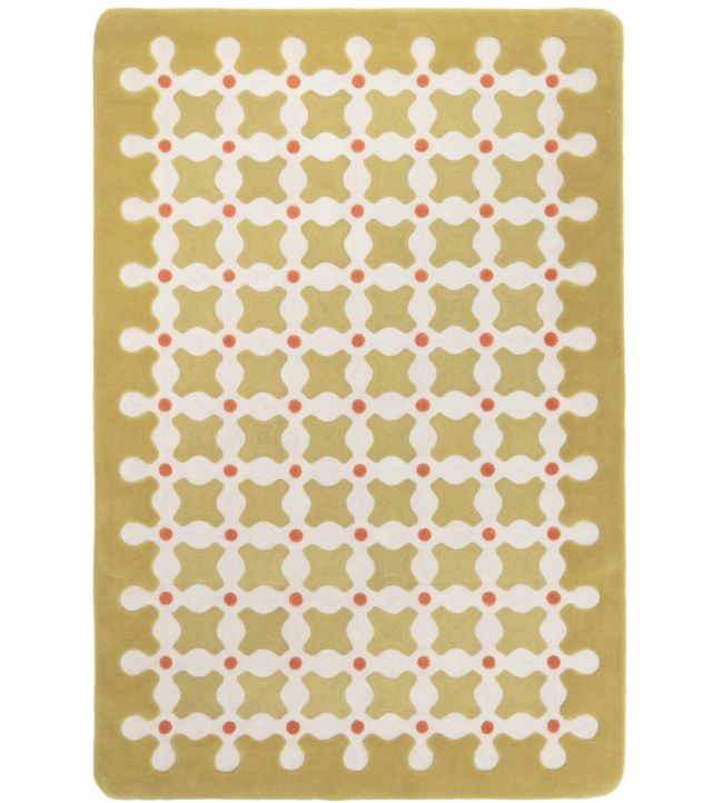 Criss Cross Rug in Mustard by cc-tapis | Jane Clayton