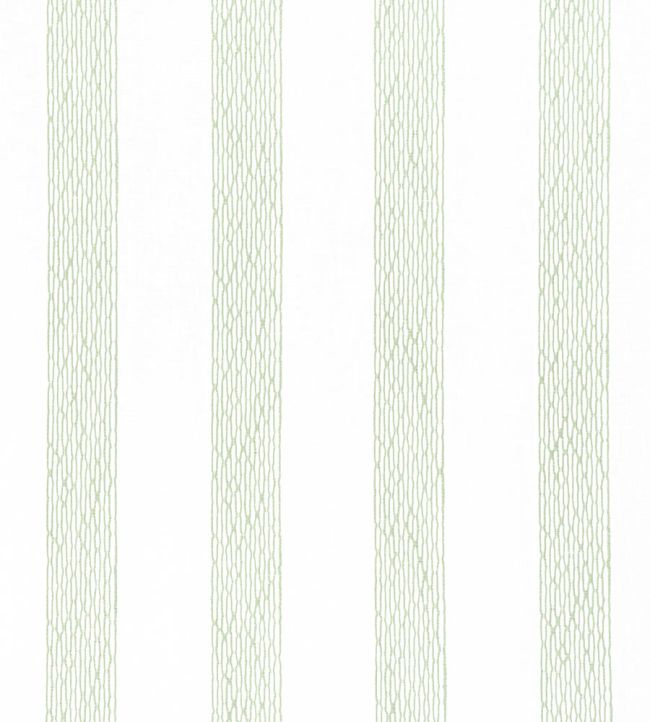 Cypress Stripe Fabric in Aloe by Thibaut | Jane Clayton