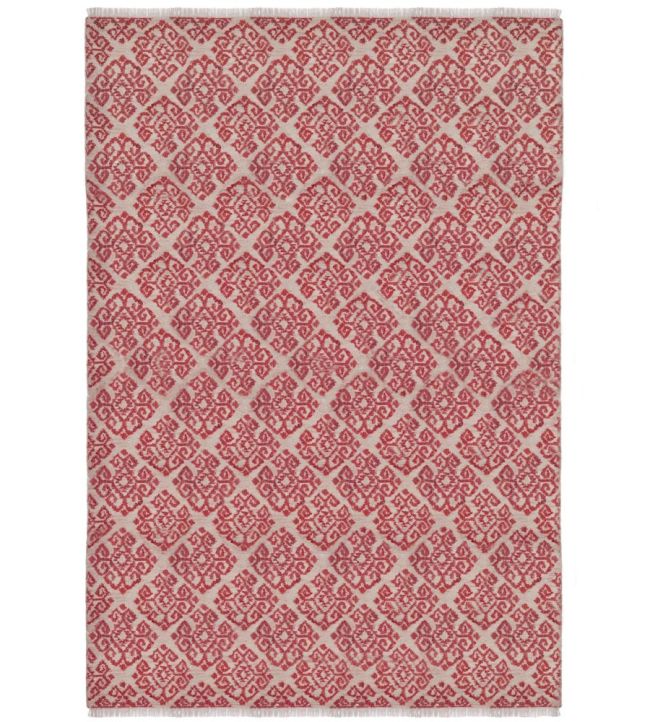 Damask Rug in Old Red by GP & J Baker | Jane Clayton