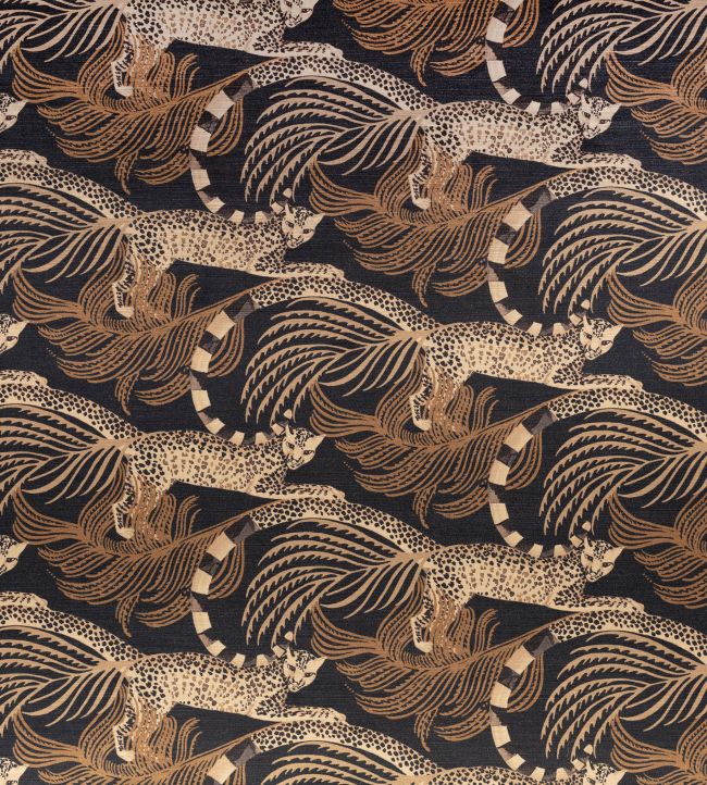 Delilah Velvet Fabric in Ancient Gold by Temperley London for Romo ...