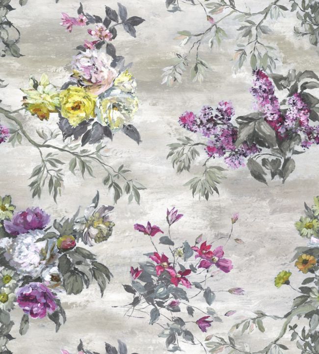 Caprifoglio Wallpaper Mural by Designers Guild in Ecru | Jane Clayton