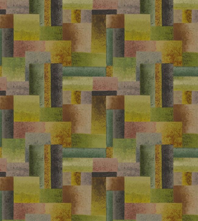 Parterre Geo Fabric by Designers Guild in Turmeric | Jane Clayton