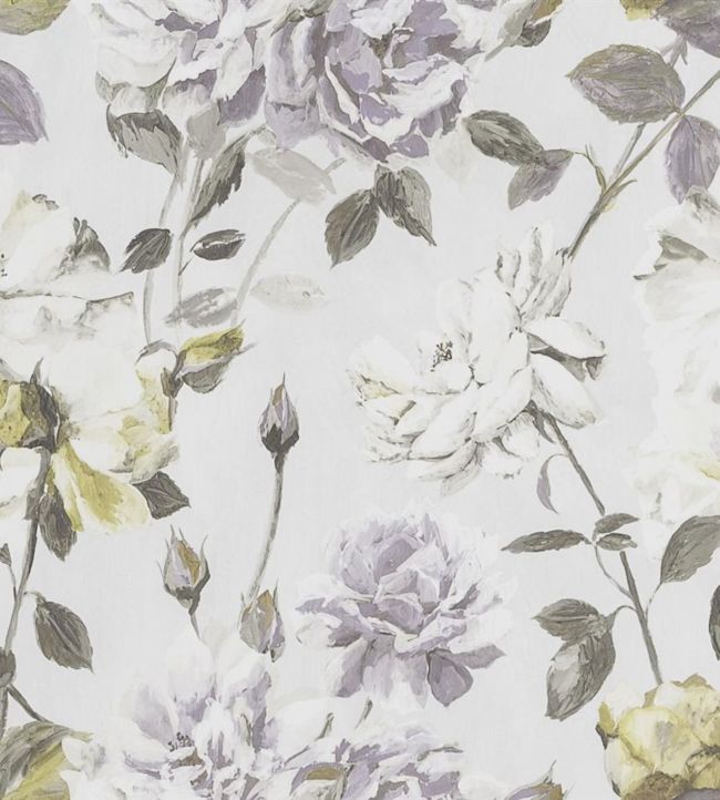 Couture Rose Wallpaper by Designers Guild in Mauve | Jane Clayton