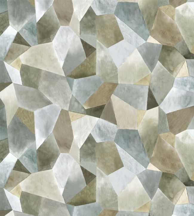 Geo Moderne Fabric by Designers Guild in Pewter | Jane Clayton