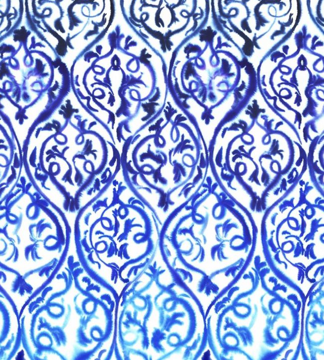 Arabesque Fabric by Designers Guild in Cobalt | Jane Clayton