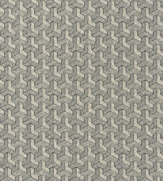 Escher Fabric by Designers Guild in Zinc | Jane Clayton