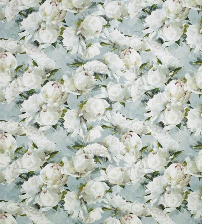 Peonia Lino Fabric by Designers Guild in Zinc | Jane Clayton