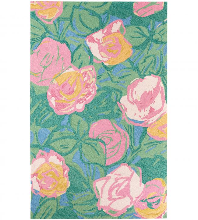 Dew Pond Rug in Green by Andrew Martin | Jane Clayton