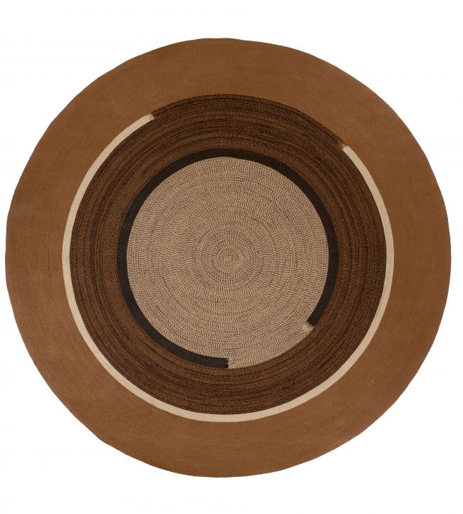 Disco Round Rug in Havane by Elitis | Jane Clayton