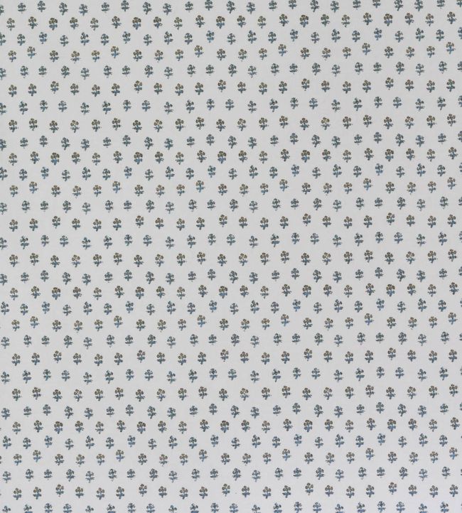 Ditzy Fabric in Aqua & Beige by Titley and Marr | Jane Clayton