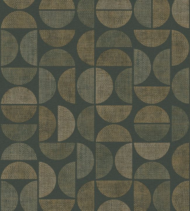 Dualis Wallpaper in Vert Foret by Casamance | Jane Clayton
