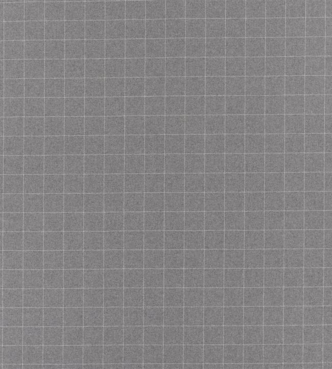 Eamon Tattersall Fabric in Grey by Ralph Lauren | Jane Clayton