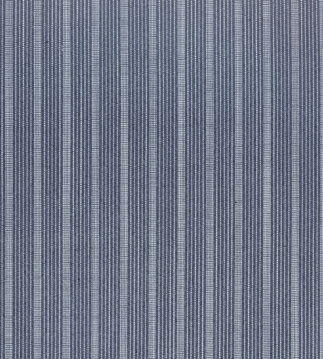 Ebro Stripe Fabric in Marine by Thibaut | Jane Clayton