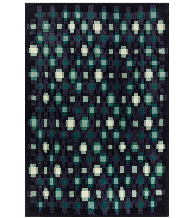 Echo Rug in Green by GAN | Jane Clayton