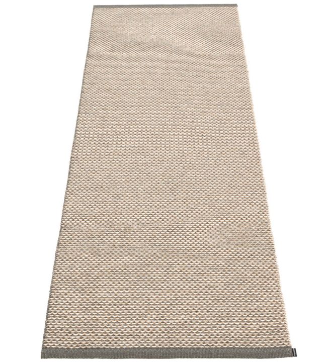 Effi Runner 70 x 200cm Rug in Charcoal by Pappelina | Jane Clayton