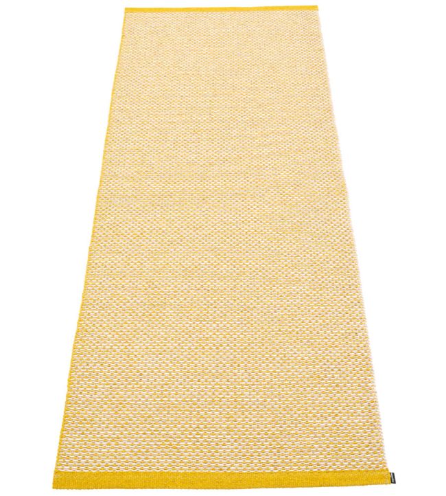 Effi Runner 70 x 200cm Rug in Mustard by Pappelina | Jane Clayton