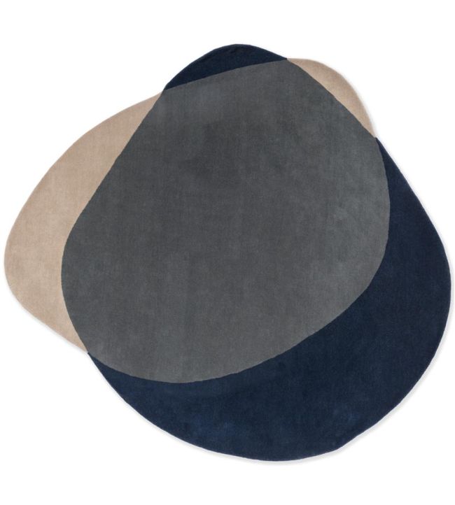 Element Arp Rug in Blue by Brink & Campman | Jane Clayton