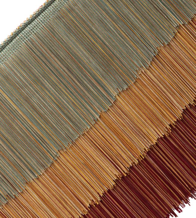 Elementi Tiered Fringe Trimmings in Castagna by Samuel & Sons | Jane ...