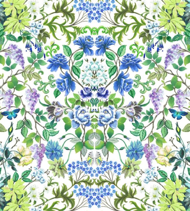 Eleonora Fabric in Cobalt by Designers Guild | Jane Clayton