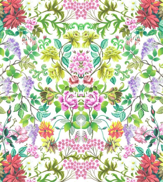 Eleonora Fabric in Emerald by Designers Guild | Jane Clayton