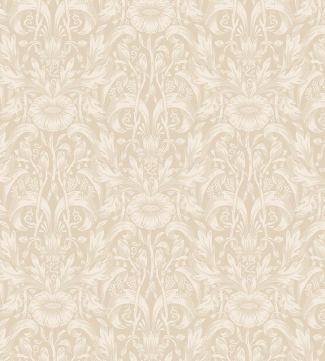 Emil Wallpaper in Beige by Sandberg | Jane Clayton