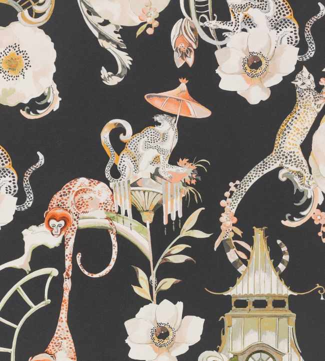 Euphoria Wallpaper in Secret Garden by Temperley London for Romo | Jane ...