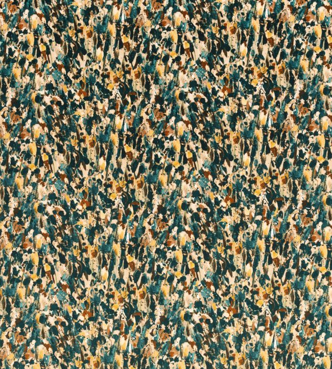 Explode Fabric in Night Garden by Kirkby Design | Jane Clayton