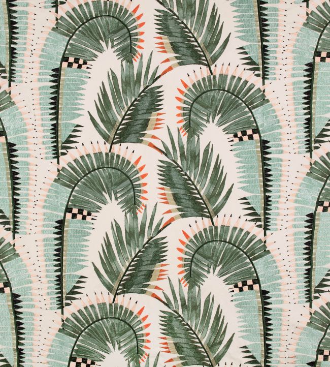 Farrah Fabric in Agave by Temperley London for Romo | Jane Clayton