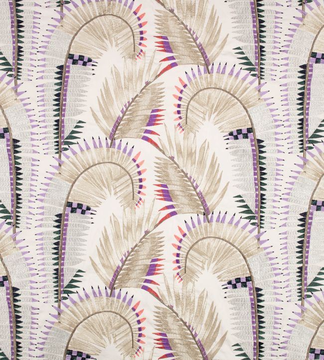 Farrah Fabric in Lilac Ash by Temperley London for Romo | Jane Clayton