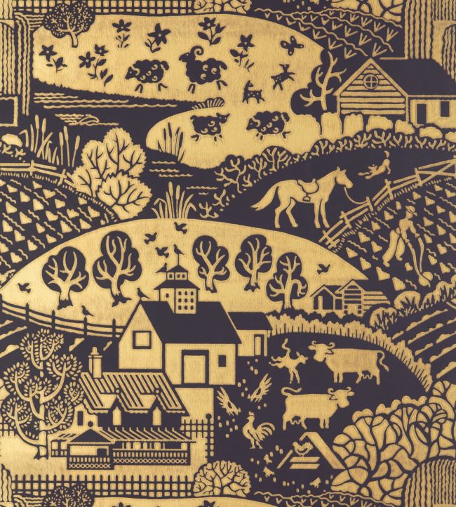 Gable Wallpaper by Farrow & Ball in 5409 | Jane Clayton