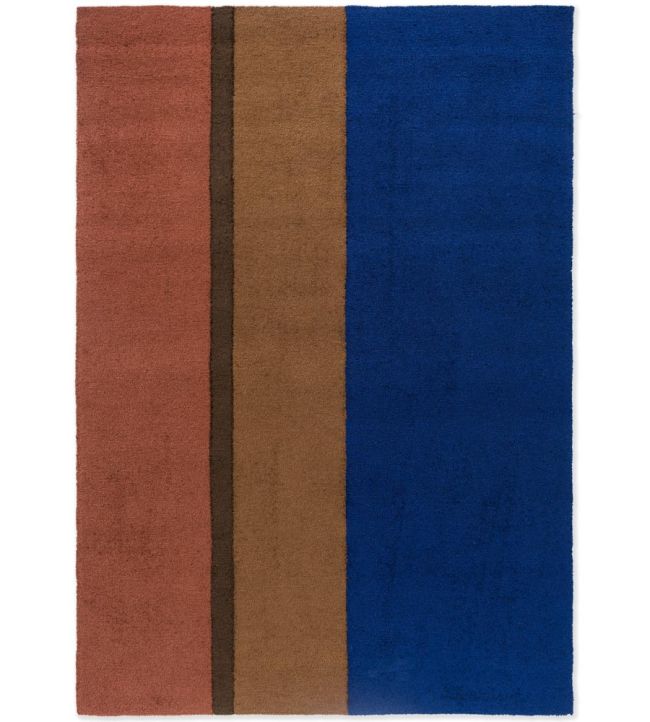 Festival Stripe Rug in Blue by Brink & Campman | Jane Clayton