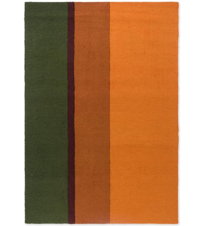 Festival Stripe Rug in Orange by Brink & Campman | Jane Clayton