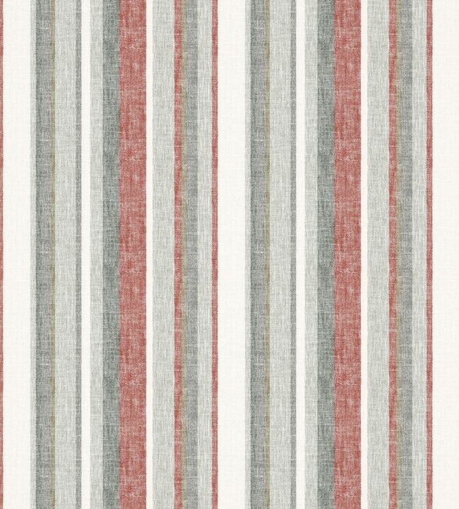 Flamborough Fabric in Terracotta by Warwick | Jane Clayton