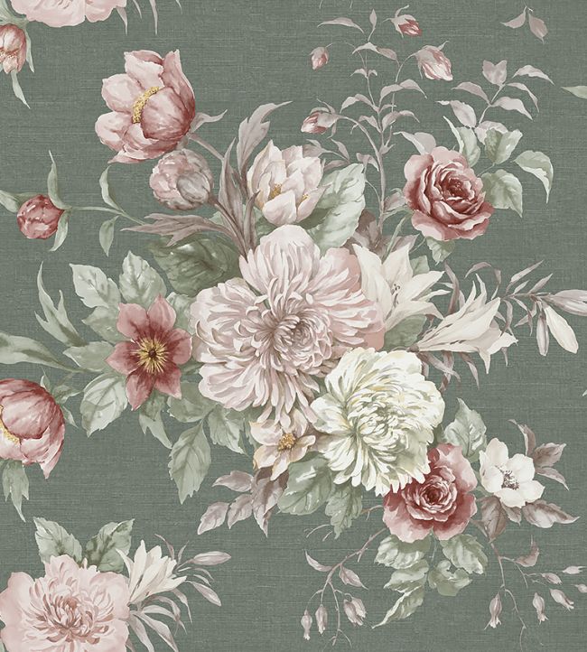 Floral Charm Wallpaper in 53 by Borastapeter | Jane Clayton