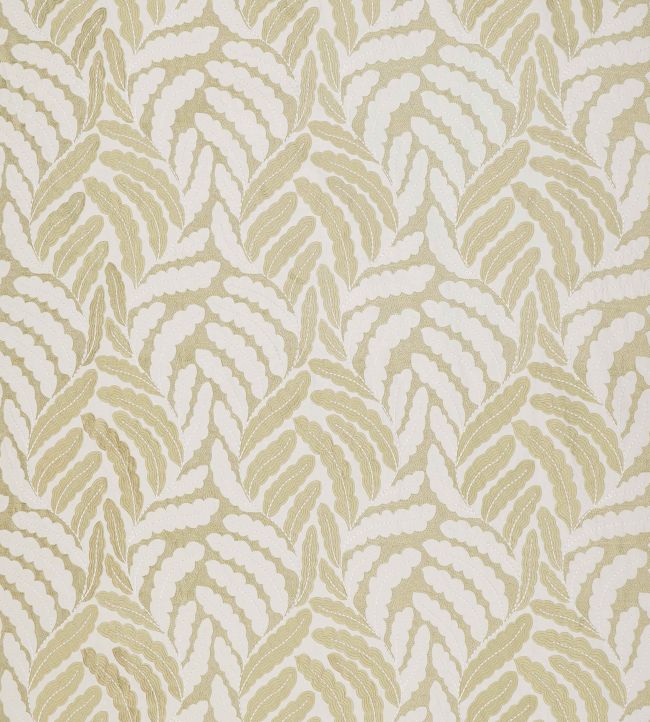 Folia Embroidery Fabric in Willow by Jim Thompson | Jane Clayton