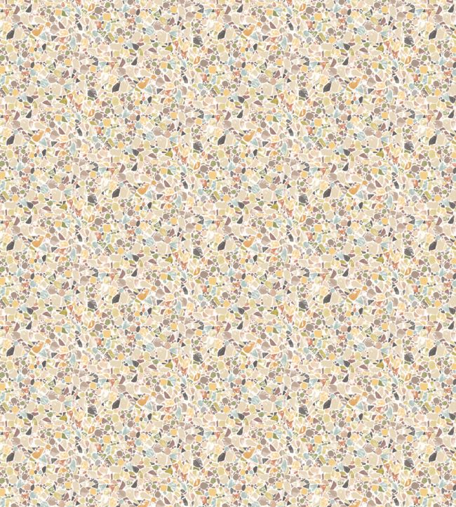 Fragments Wallpaper in Fossil & Sage by Ohpopsi | Jane Clayton