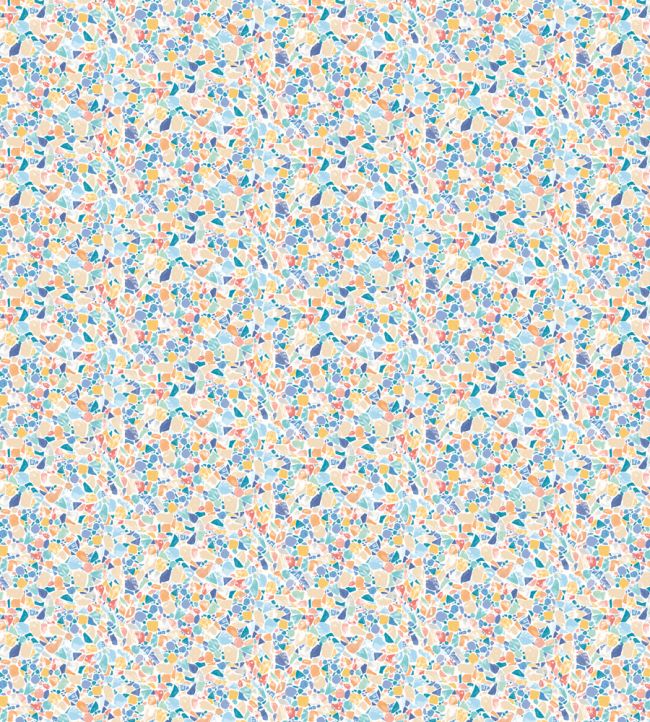 Fragments Wallpaper in Indigo & Cider by Ohpopsi | Jane Clayton